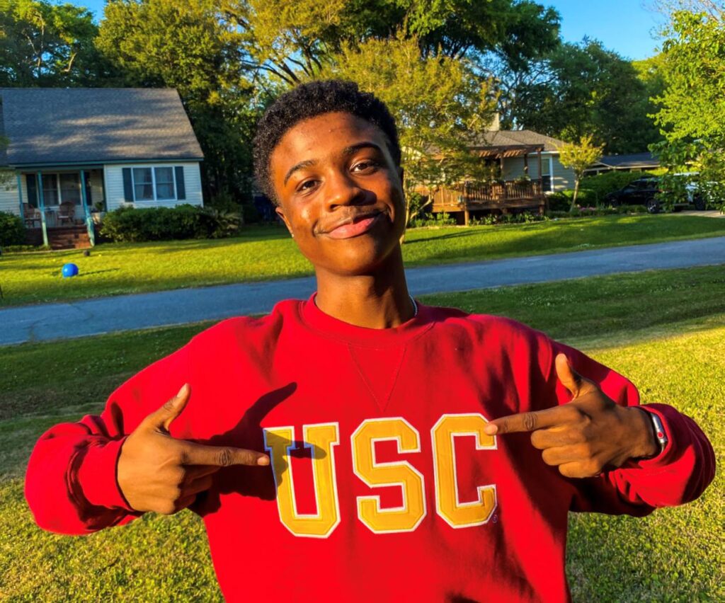 Top College Admit: Justice Wooden, USC